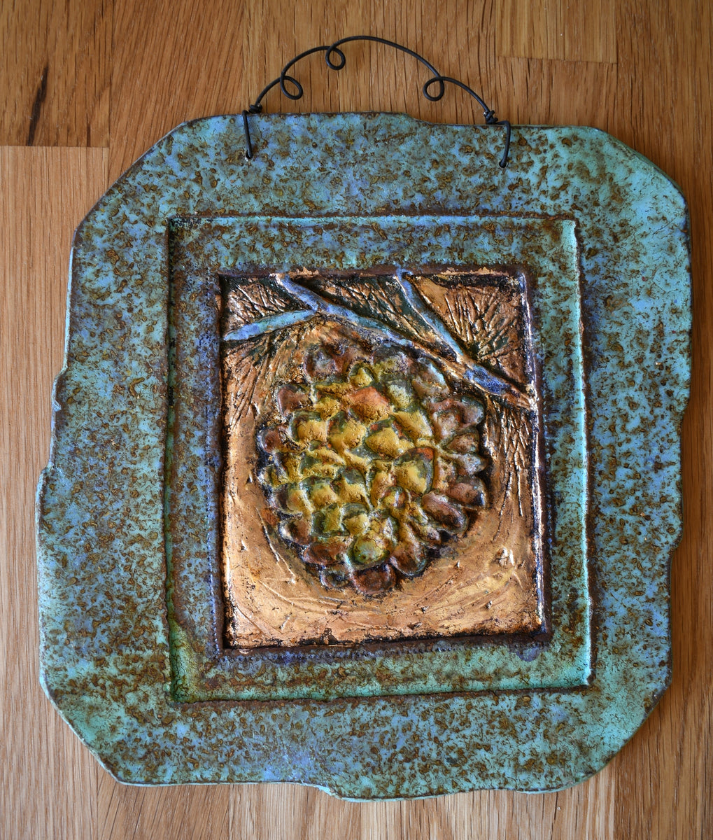 9x10 Pine Cone Stone Decor – Little Laramie Trading Company